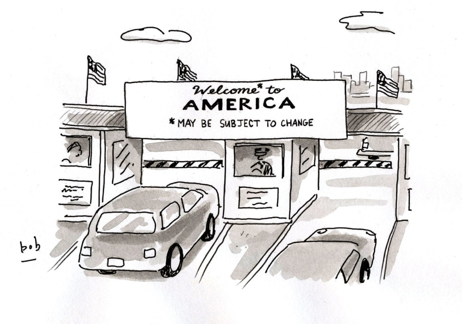 CARTOON: Welcome to America – Weekly Humorist