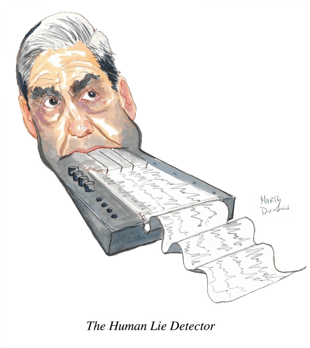 CARTOON: Human Lie Detector – Weekly Humorist