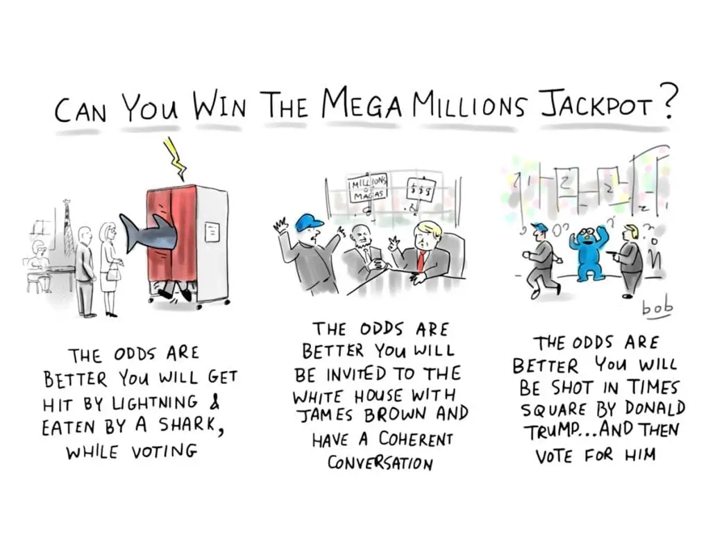 CARTOON: Mega Millions Odds – Weekly Humorist