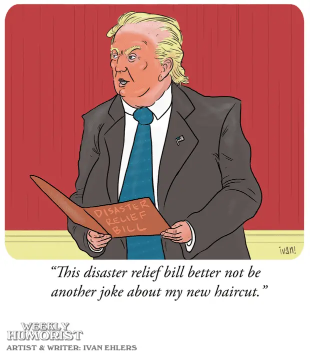 CARTOON: Disaster Relief – Weekly Humorist