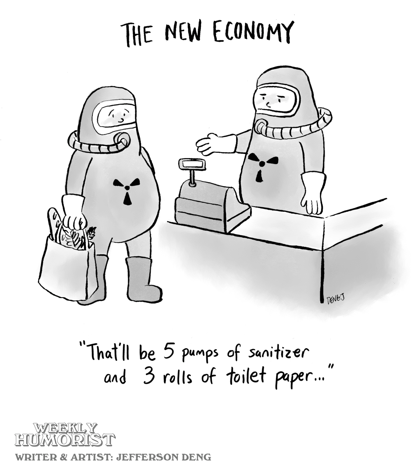 CARTOON: The New Economy – Weekly Humorist
