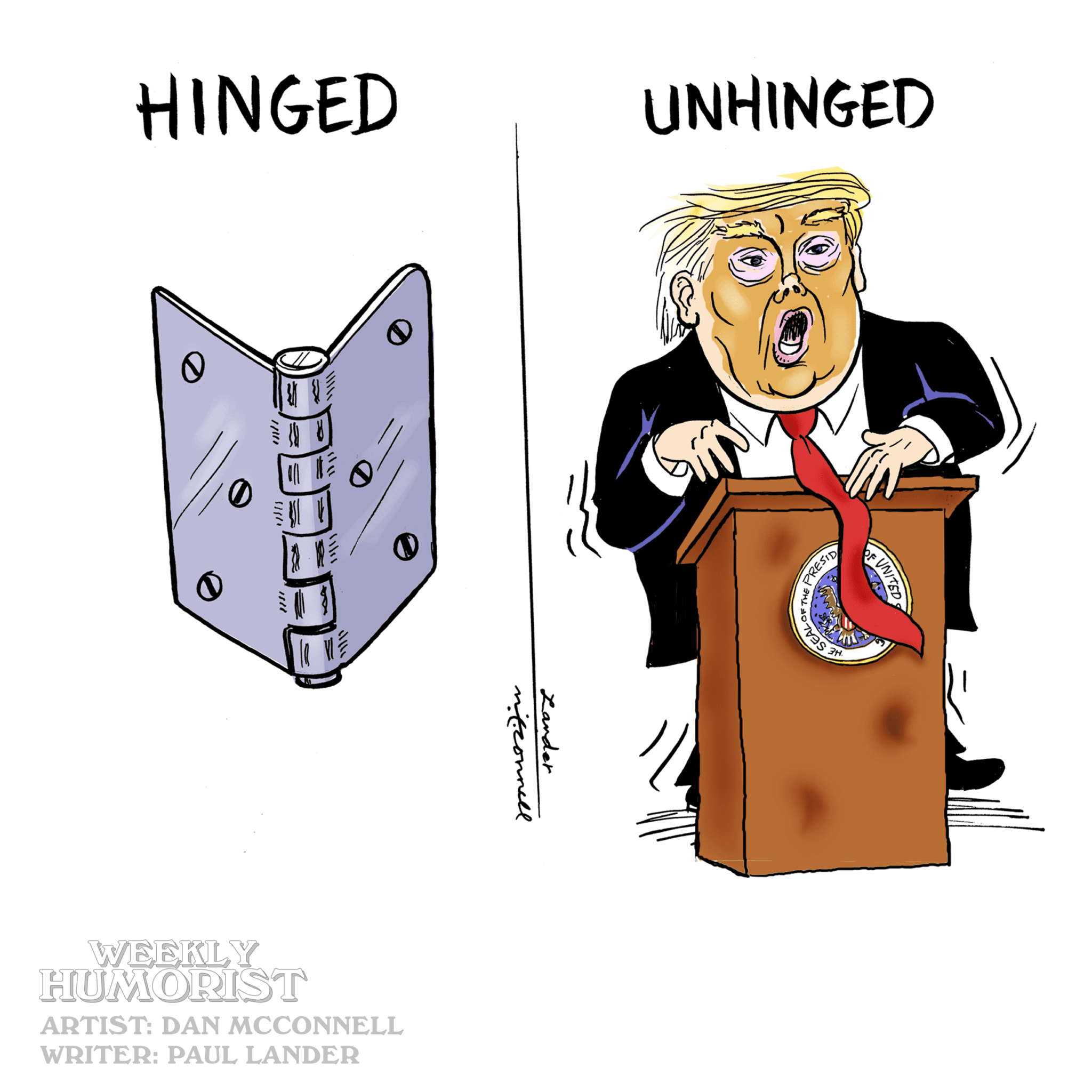 CARTOON: Unhinged Definition – Weekly Humorist