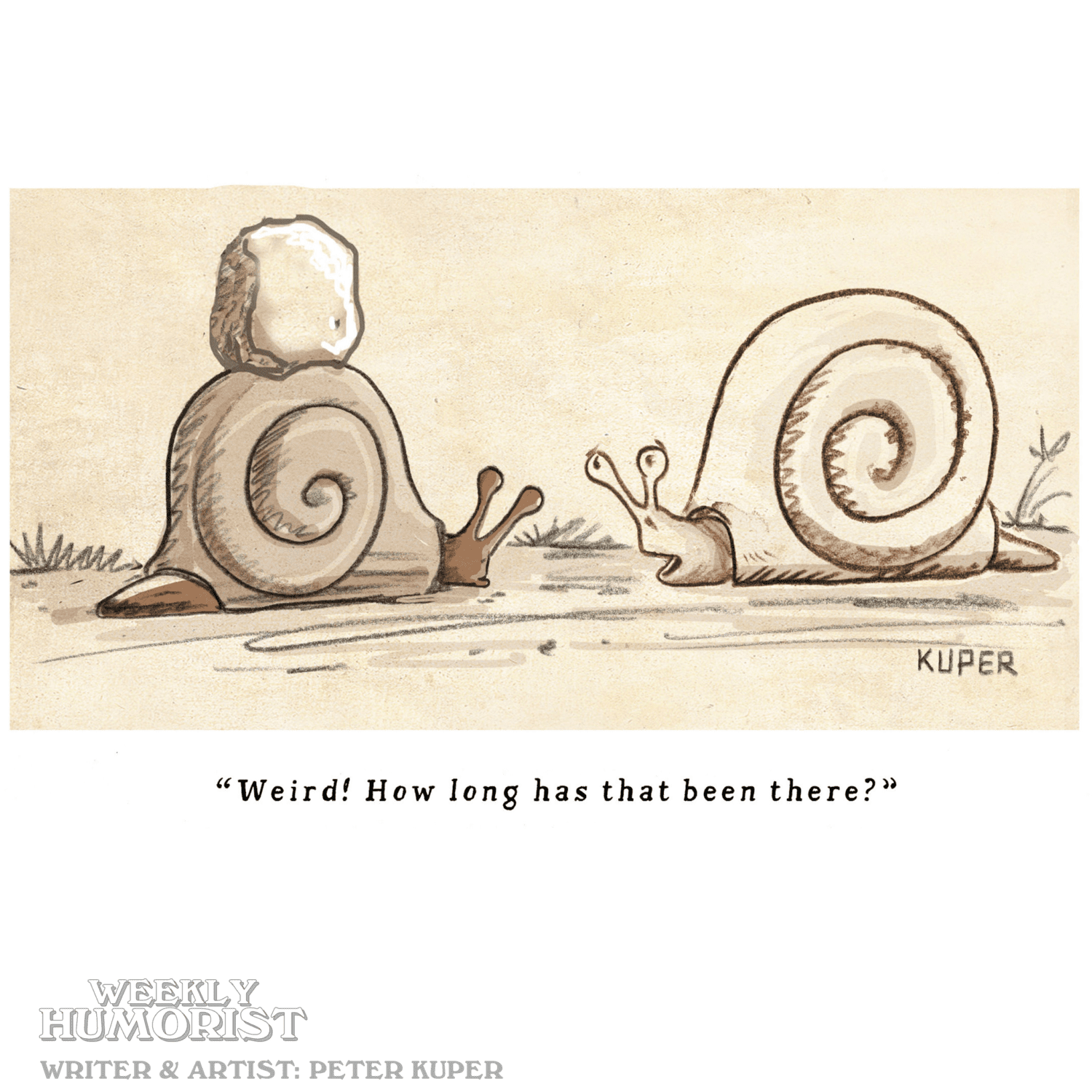 CARTOON: Snail’s Pace – Weekly Humorist