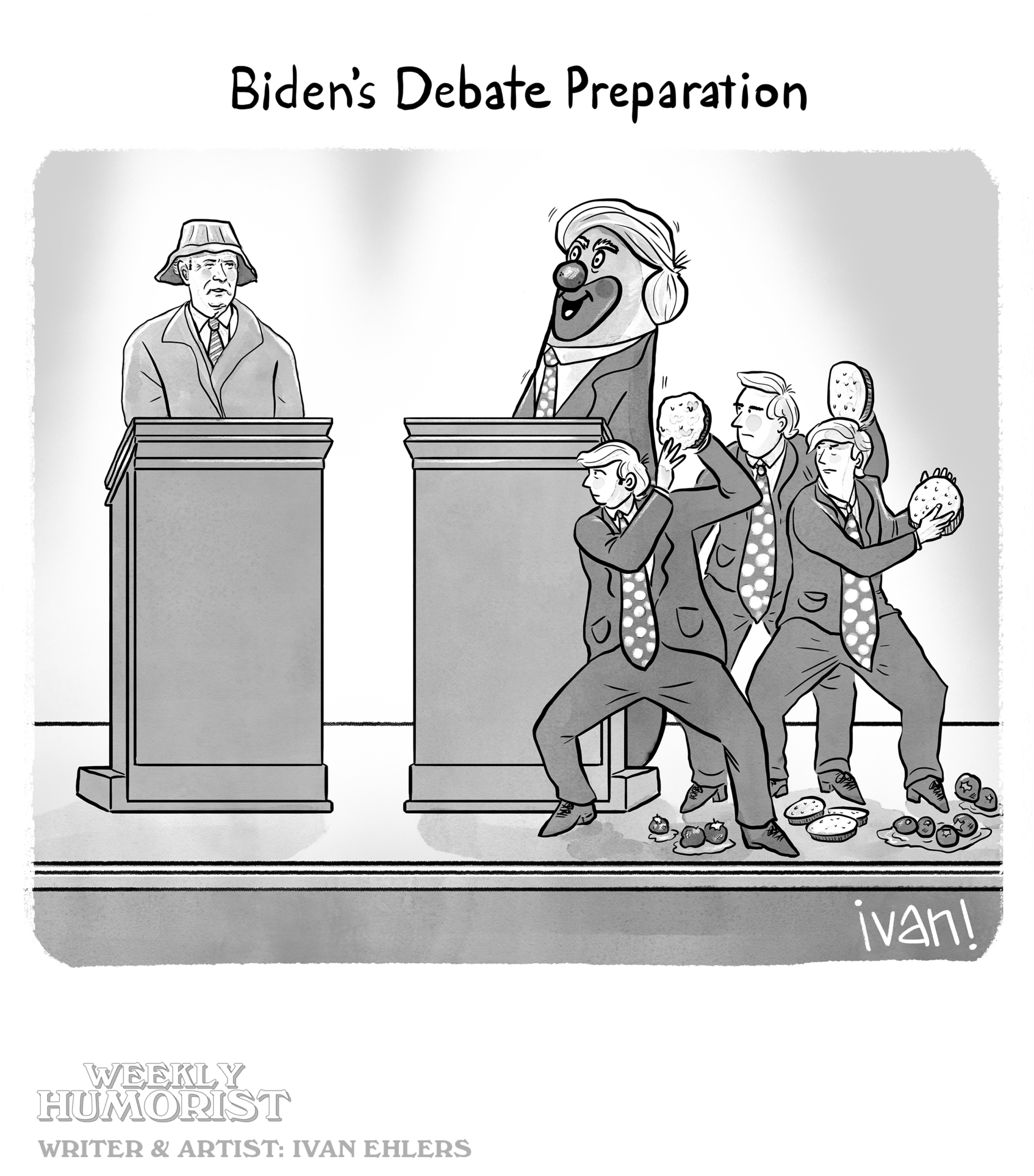 CARTOON: Biden’s Debate Preparation – Weekly Humorist