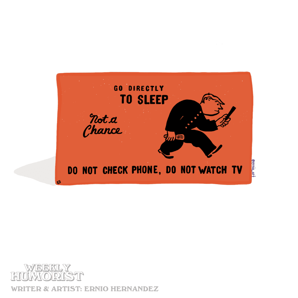 CARTOON: Not A Chance Card – Weekly Humorist