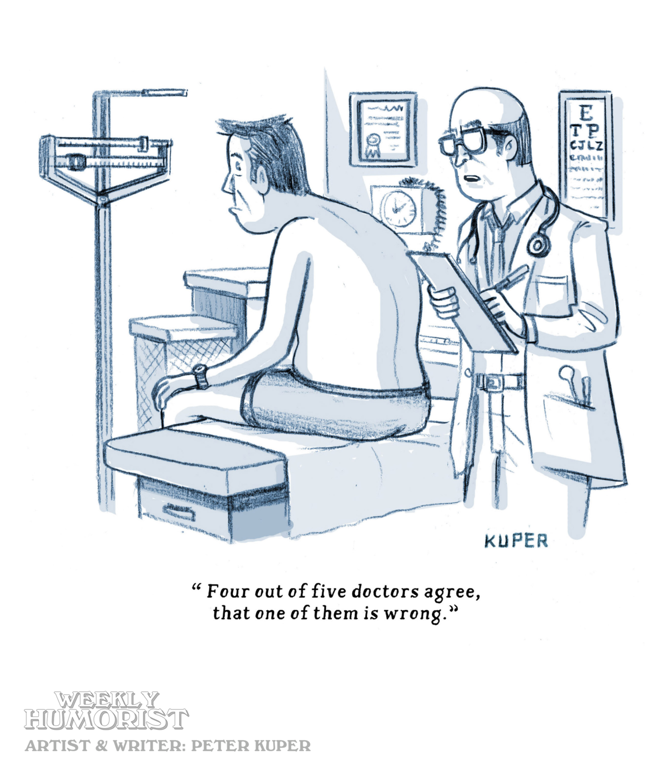 CARTOON: Medical Averages – Weekly Humorist