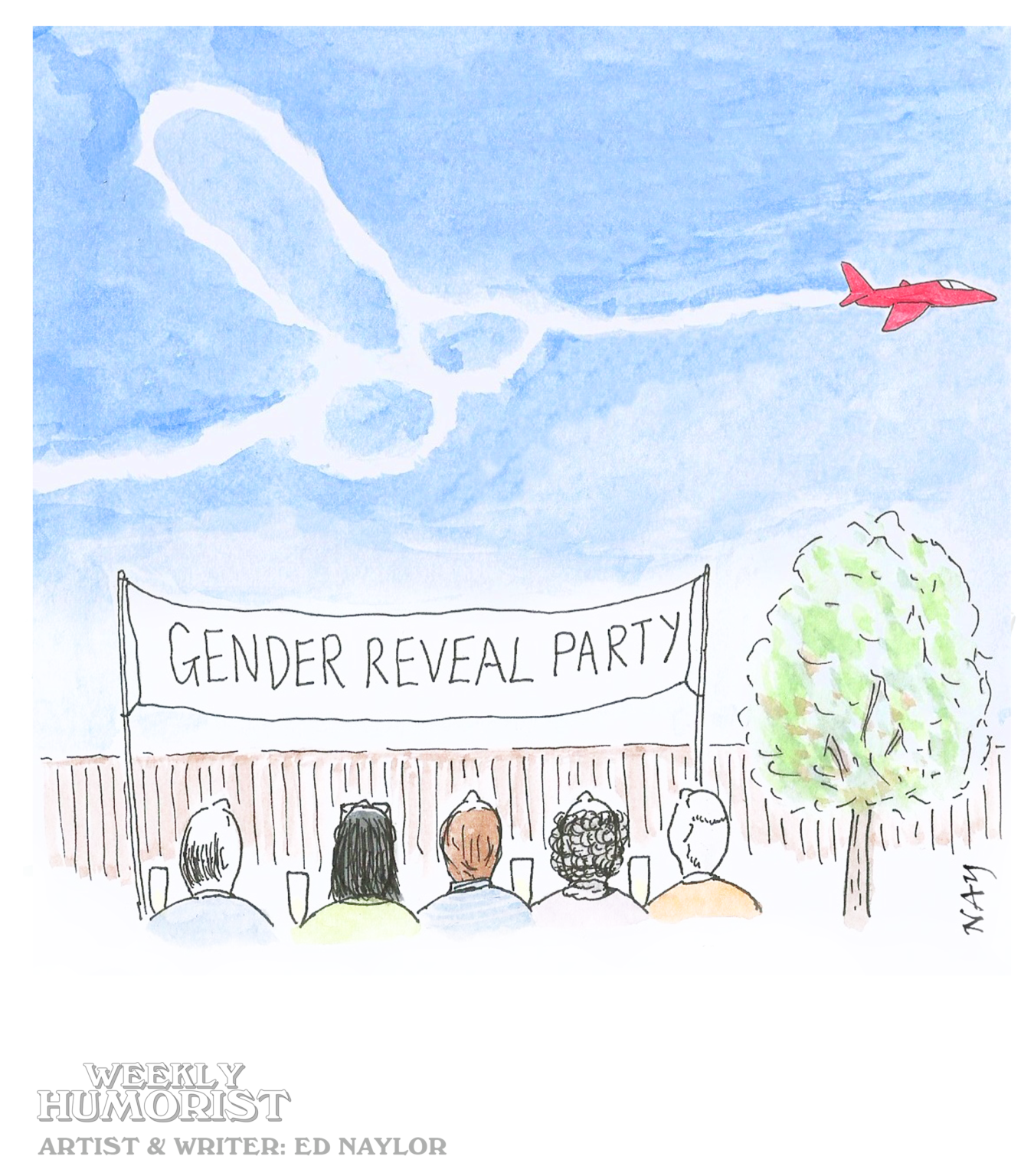 CARTOON: Gender Reveal – Weekly Humorist