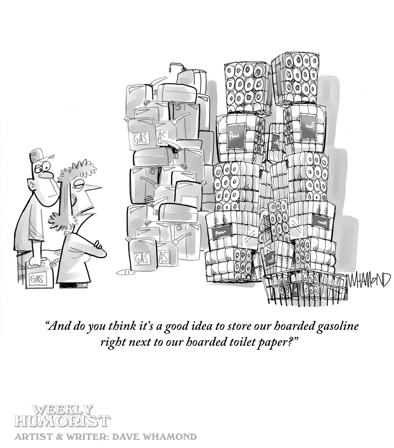 CARTOON: Hoarding Hoards – Weekly Humorist