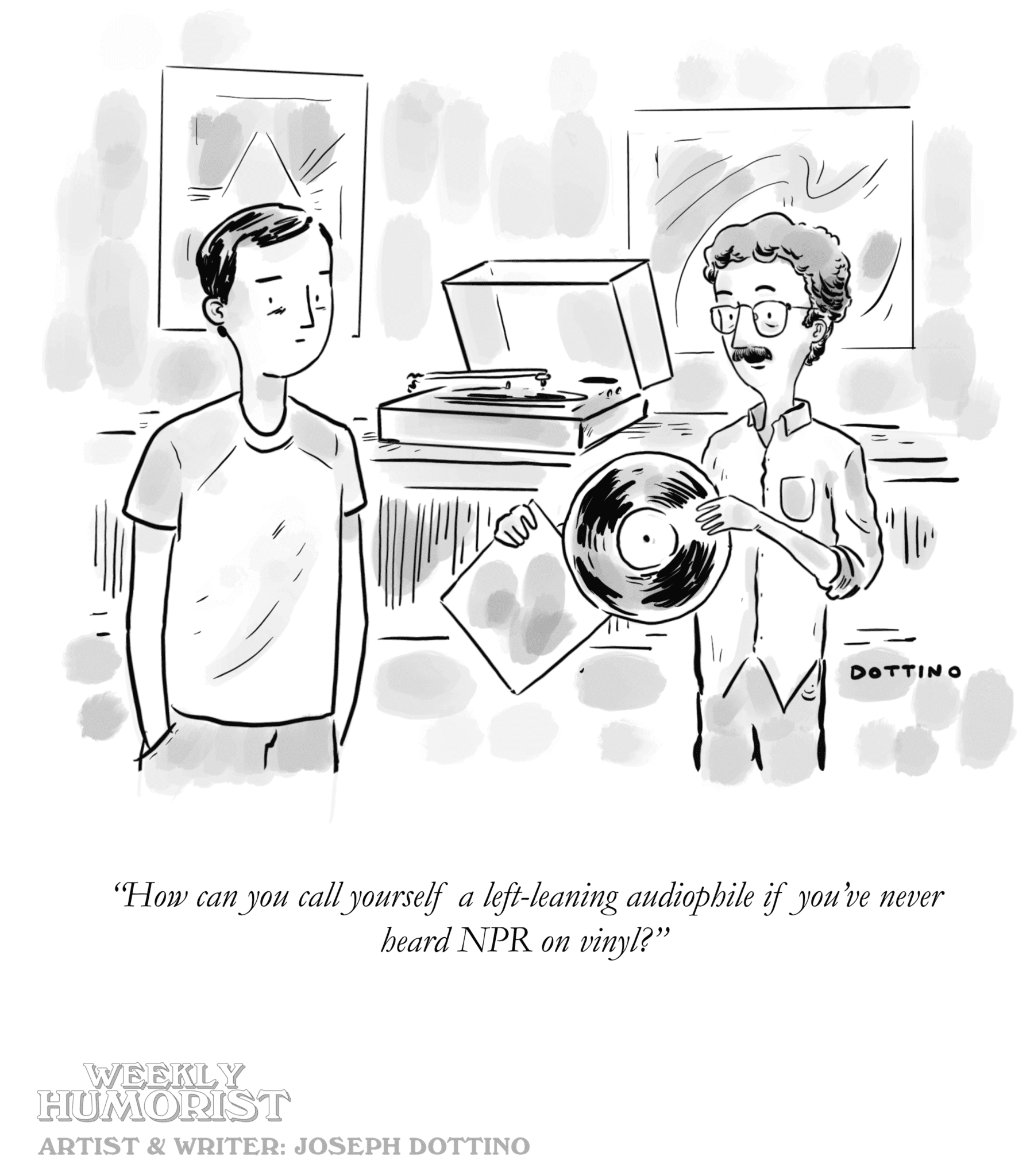 CARTOON: NPR Deep Cuts – Weekly Humorist