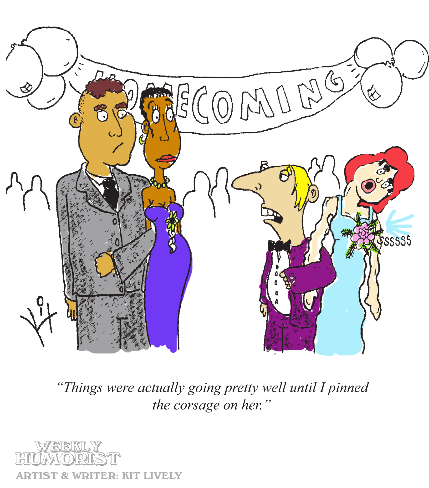 CARTOON: Deflating Ego – Weekly Humorist