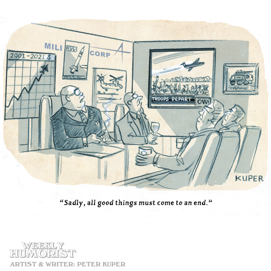 CARTOON: Booming Business – Weekly Humorist