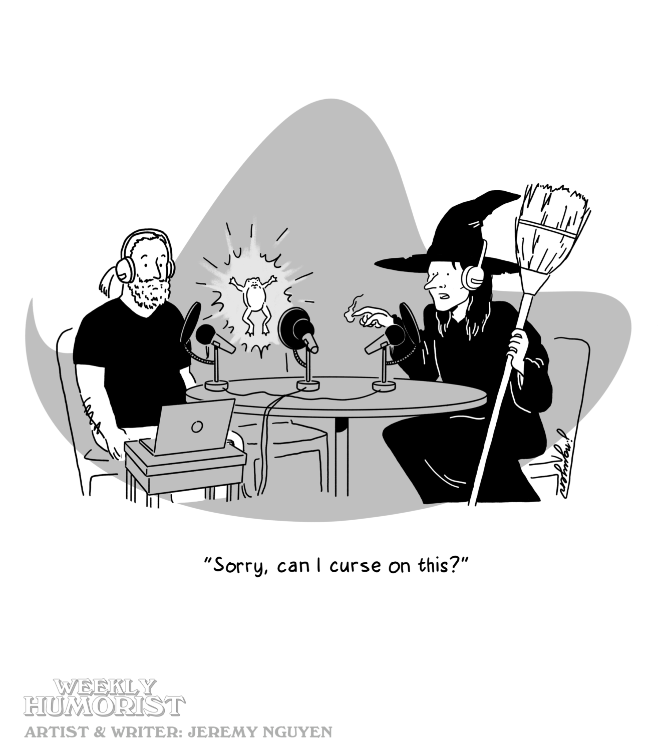 CARTOON: Witched Guest – Weekly Humorist