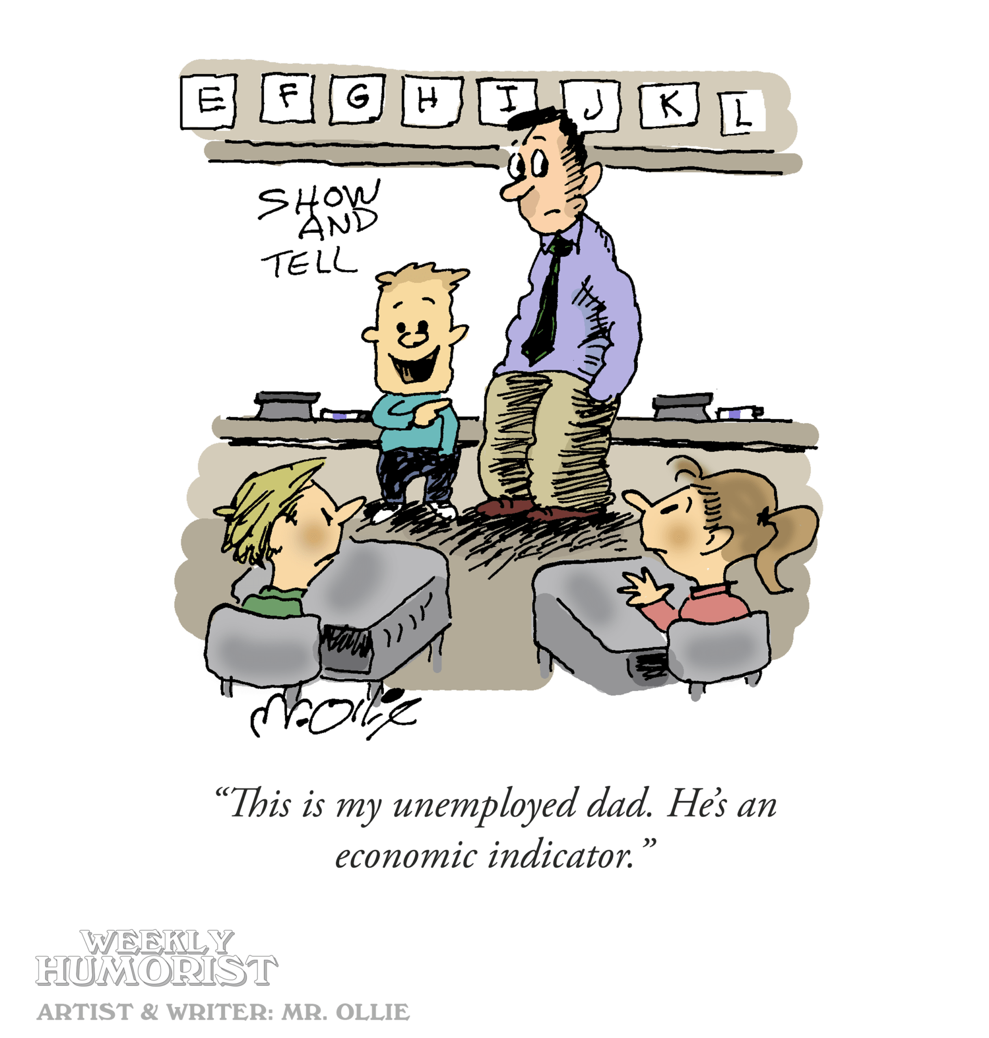 CARTOON: Show and Tell – Weekly Humorist