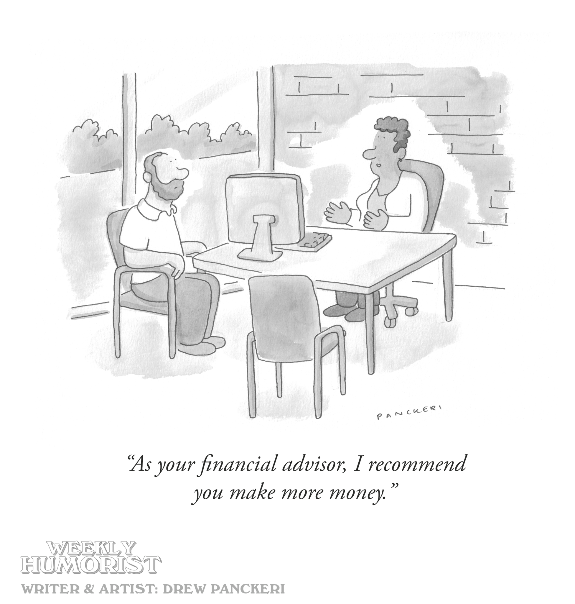 CARTOON: Money Matters – Weekly Humorist