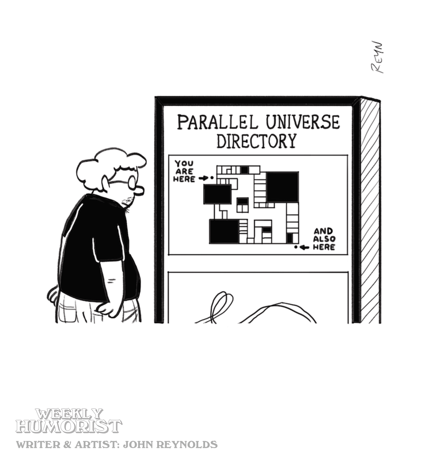 CARTOON: Multiverse Map – Weekly Humorist
