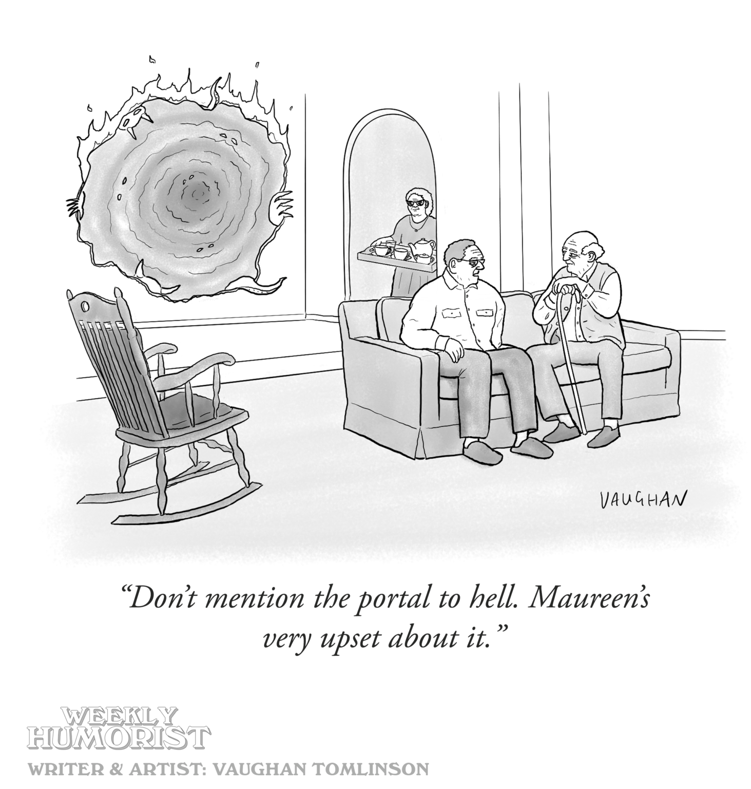 CARTOON: Portal Problems – Weekly Humorist
