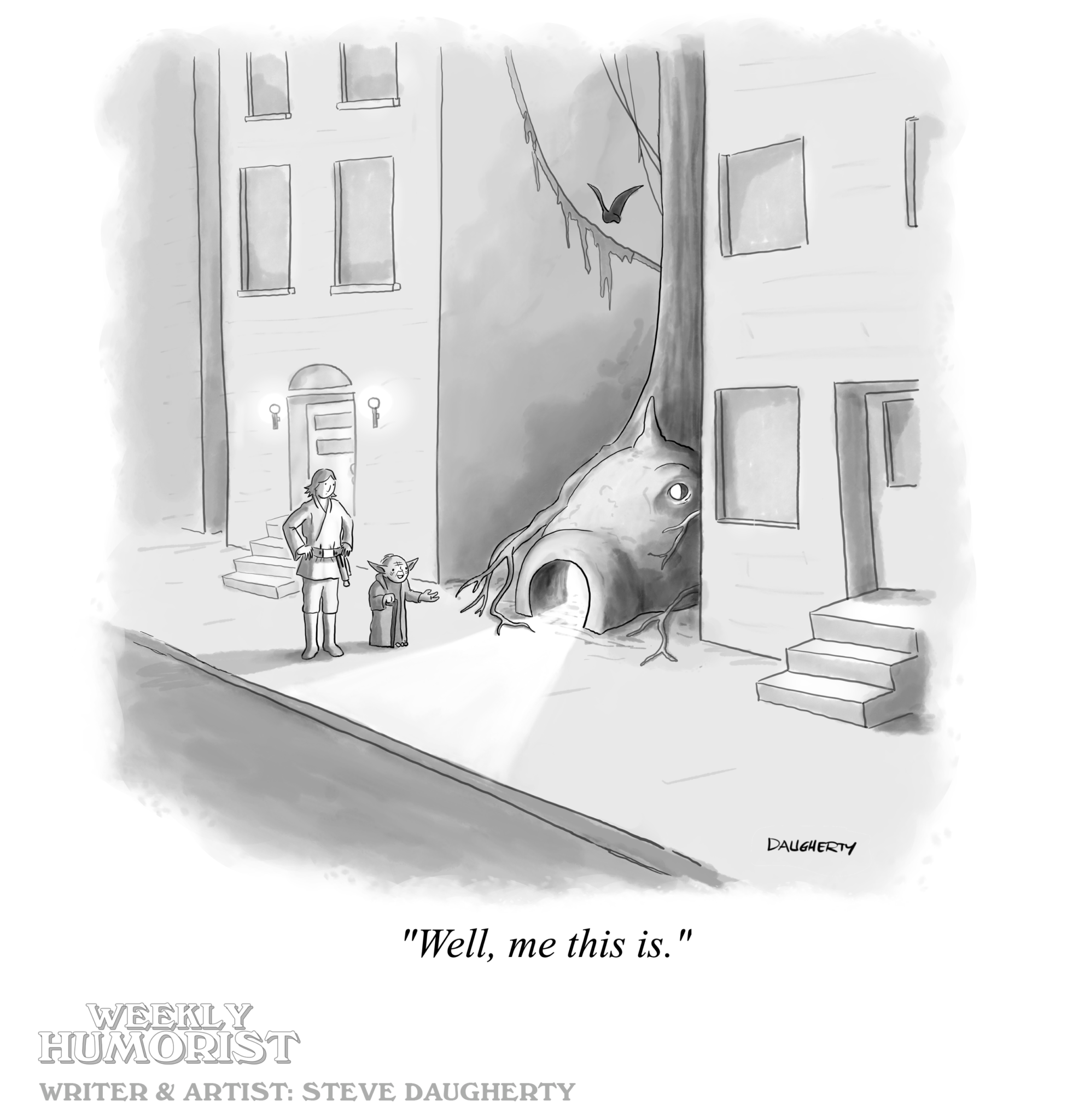 CARTOON: Skywalking Home – Weekly Humorist