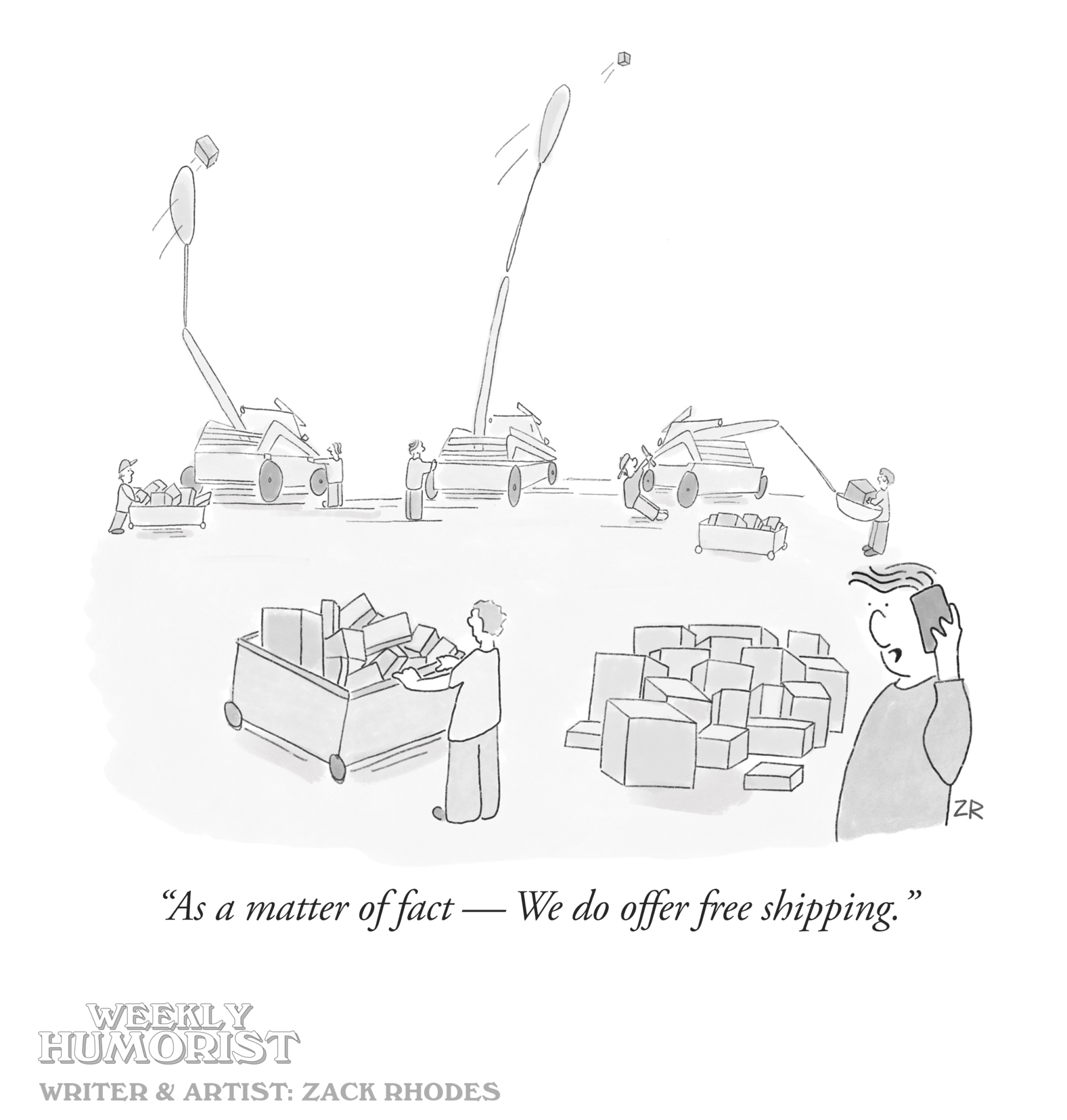 CARTOON: Speedy Delivery – Weekly Humorist