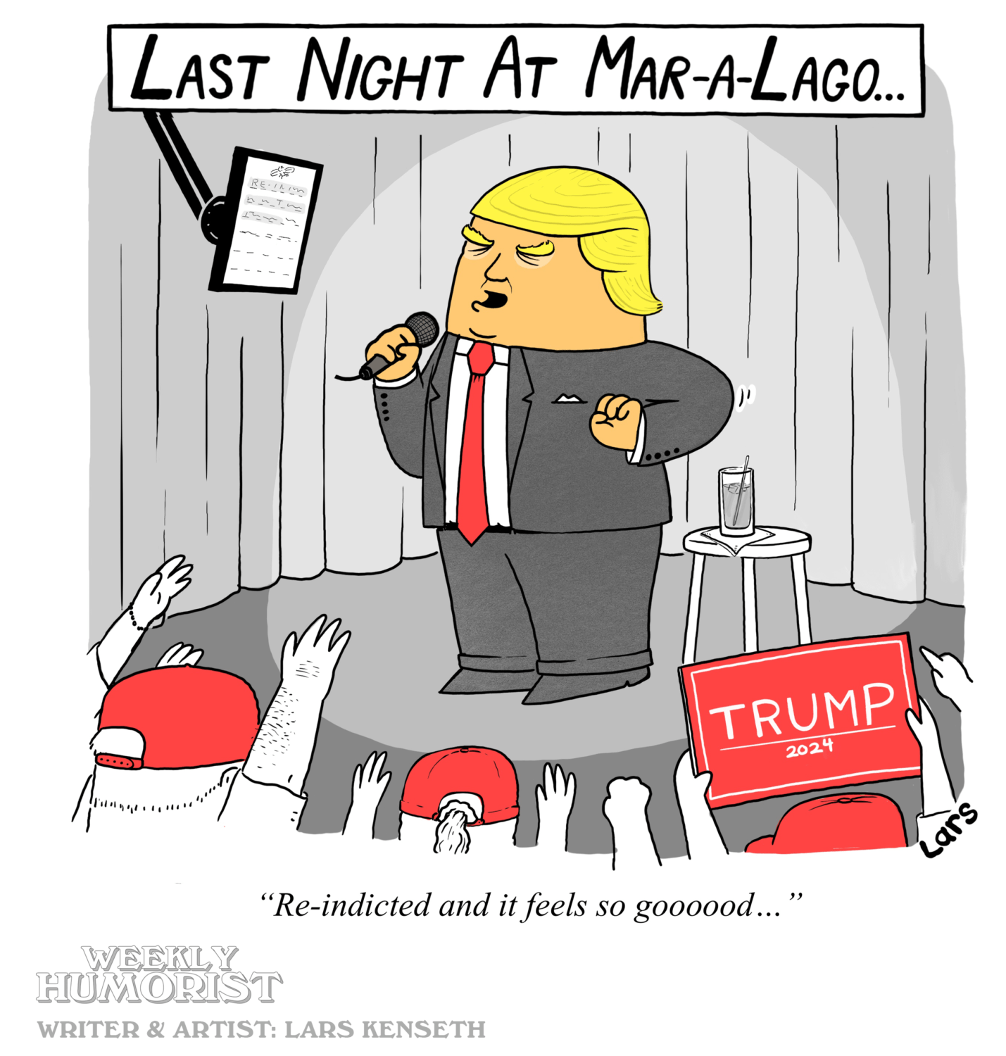 CARTOON: Last Night at Mar-A-Lago… – Weekly Humorist