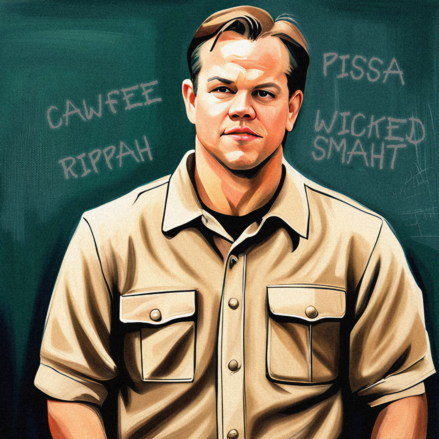 The Other Chalkboards That Will Hunting Wrote On As A Janitor – Weekly ...