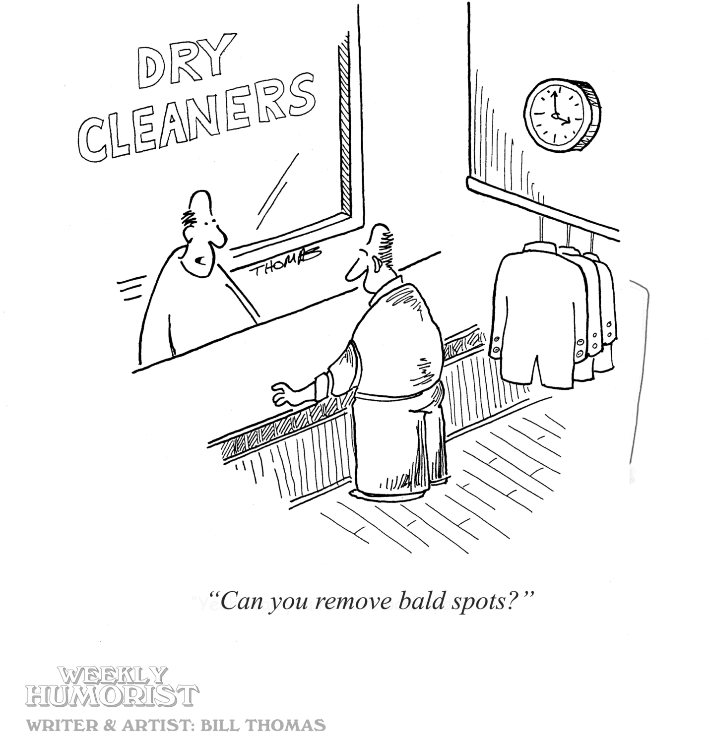 CARTOON: Spotless Scalp – Weekly Humorist