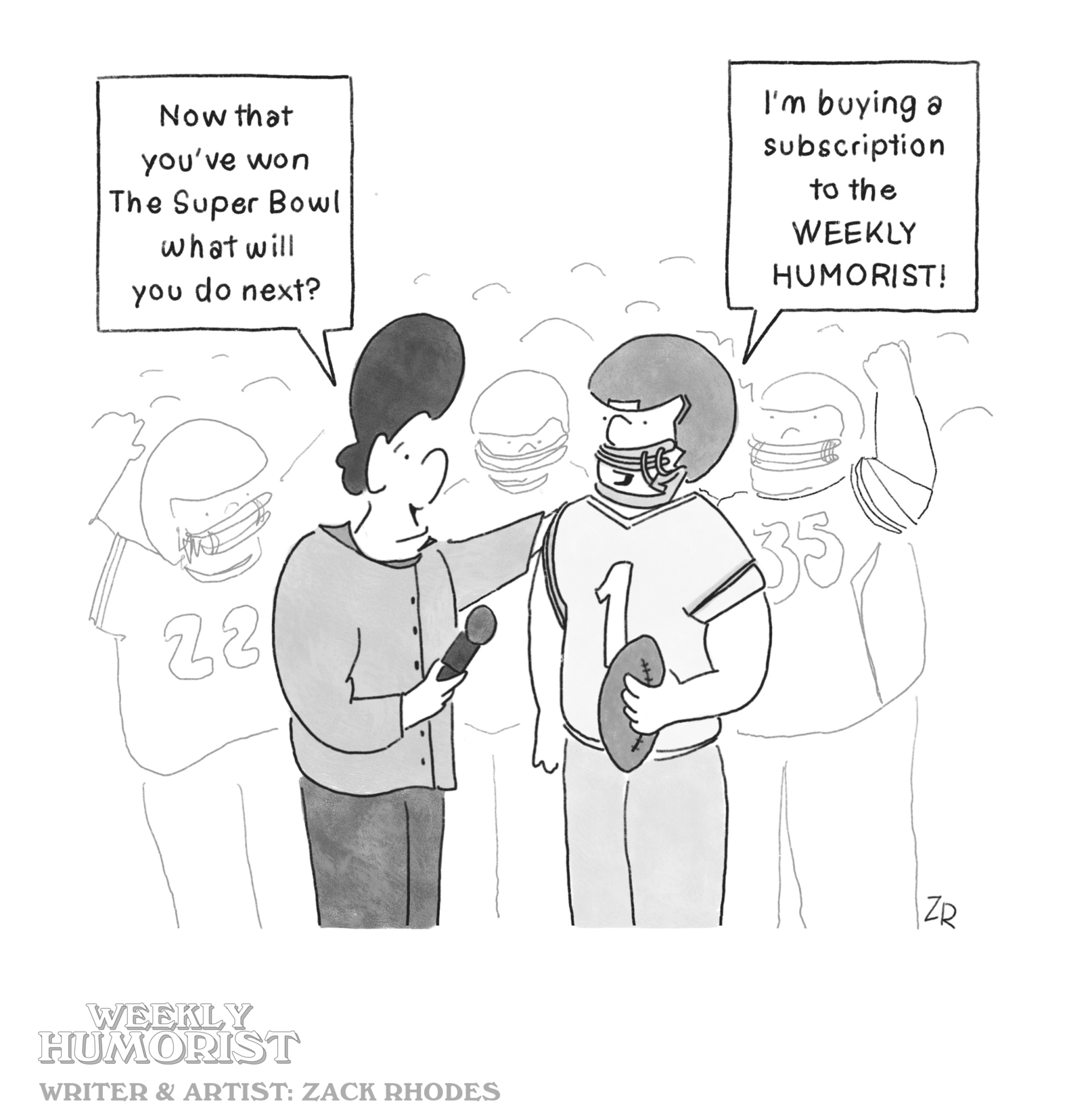 CARTOON: Champion Chuckles – Weekly Humorist