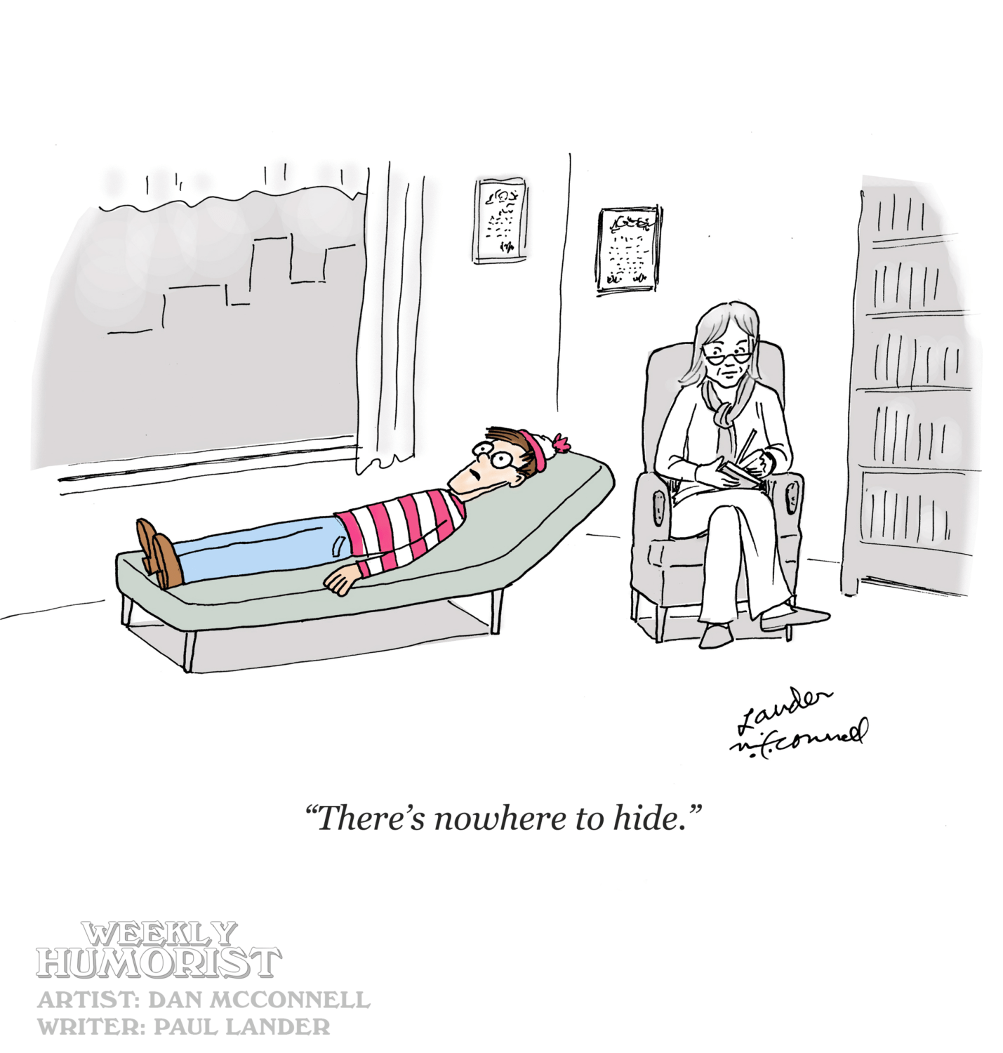 CARTOON: An Inner Search – Weekly Humorist