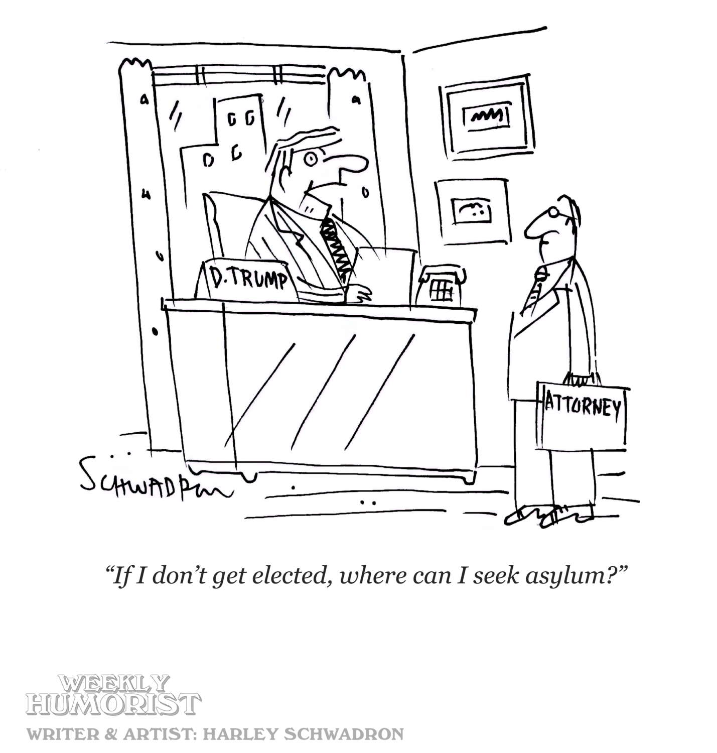 CARTOON: Gotta Get Away? – Weekly Humorist