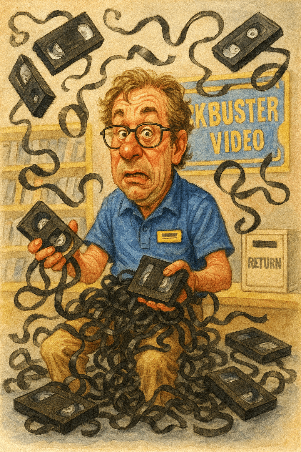 Tape Rewinder at Blockbuster and 15 Other Jobs To Keep Off That Resume ...