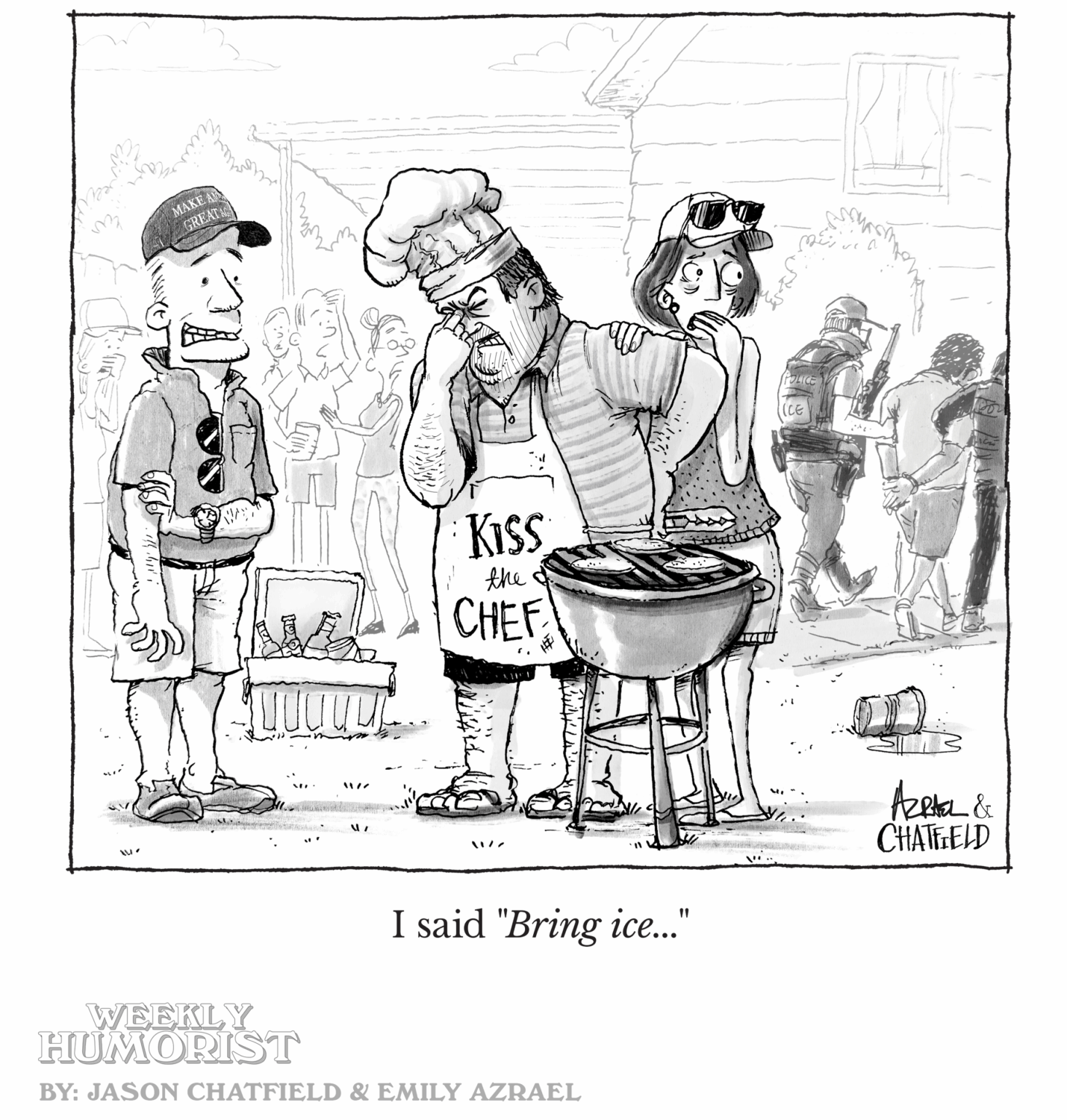 CARTOON: ICE Breaker – Weekly Humorist