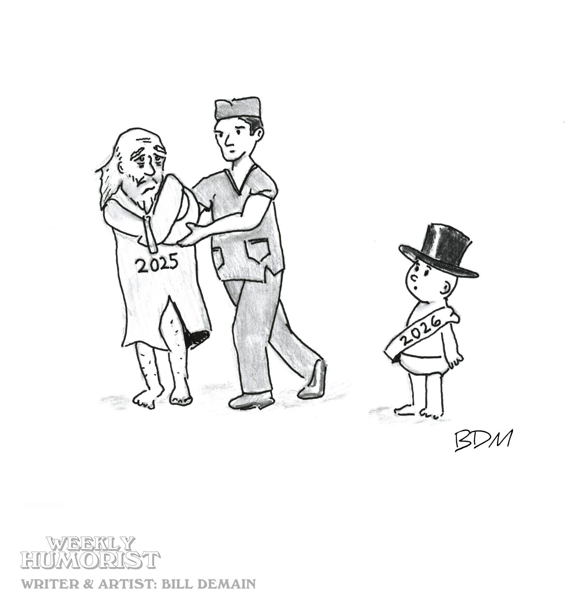 CARTOON: Next Please – Weekly Humorist