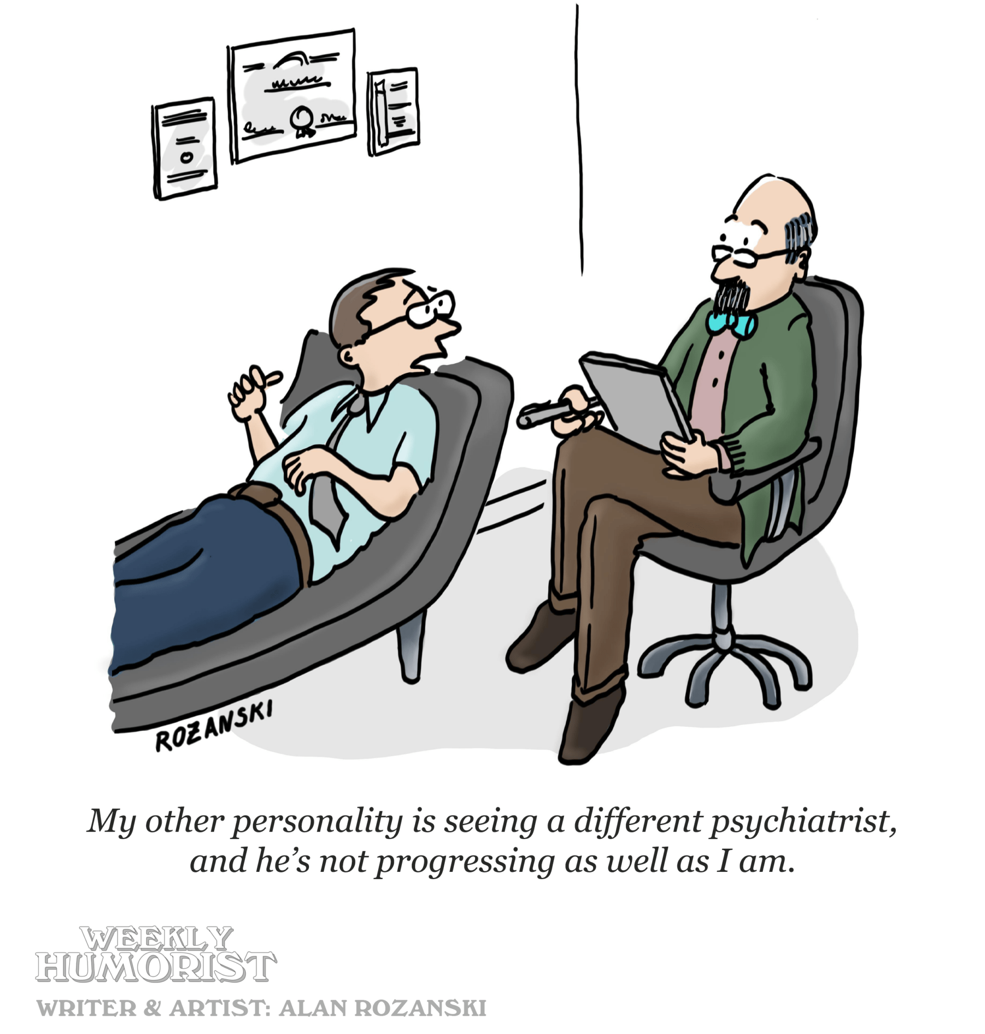 CARTOON: Second Opinion – Weekly Humorist