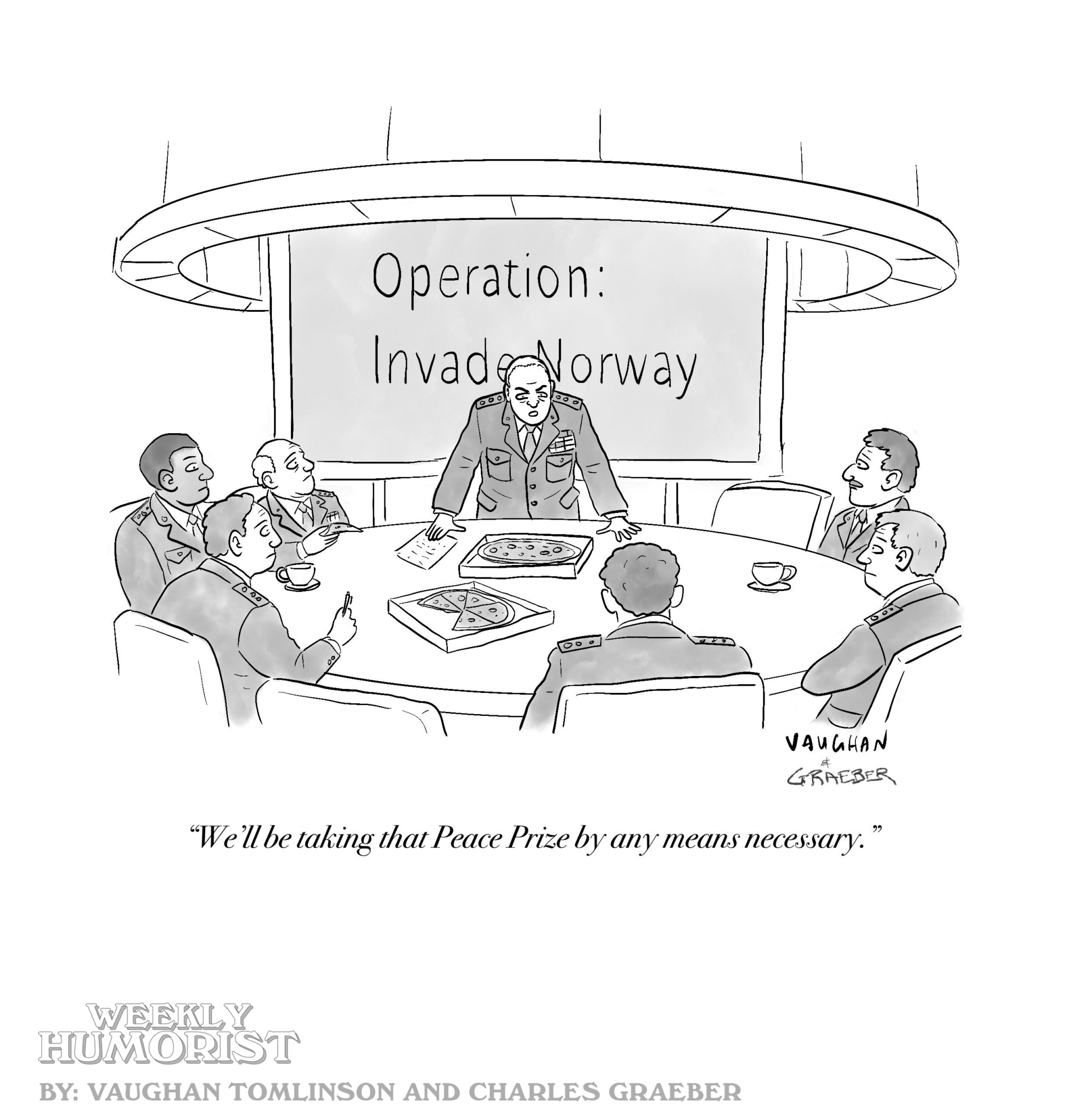 CARTOON: Mission: Impeaceable – Weekly Humorist